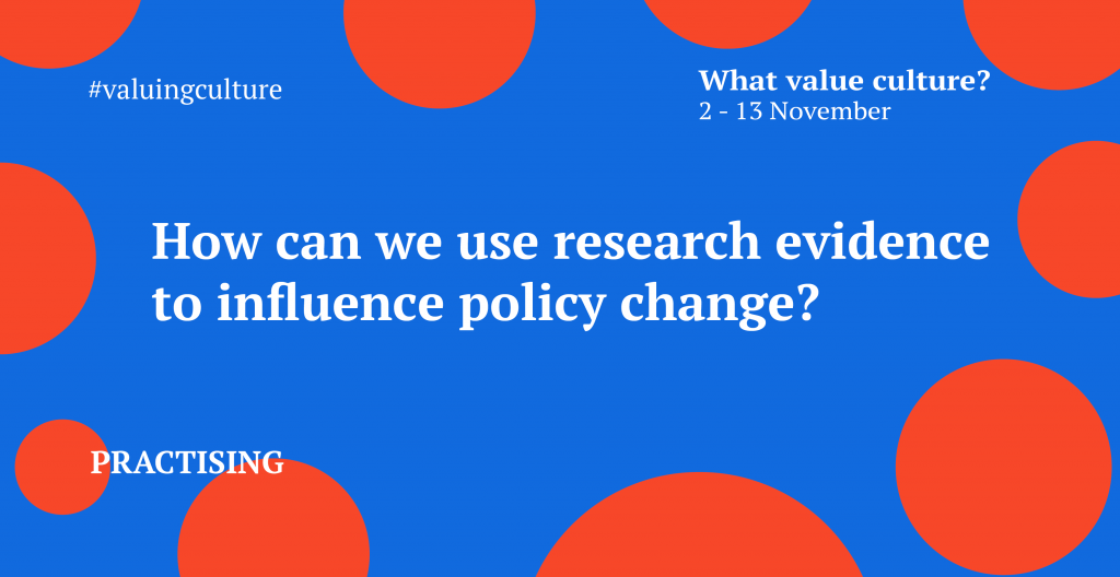 How can we use research and evidence to influence policy change ...
